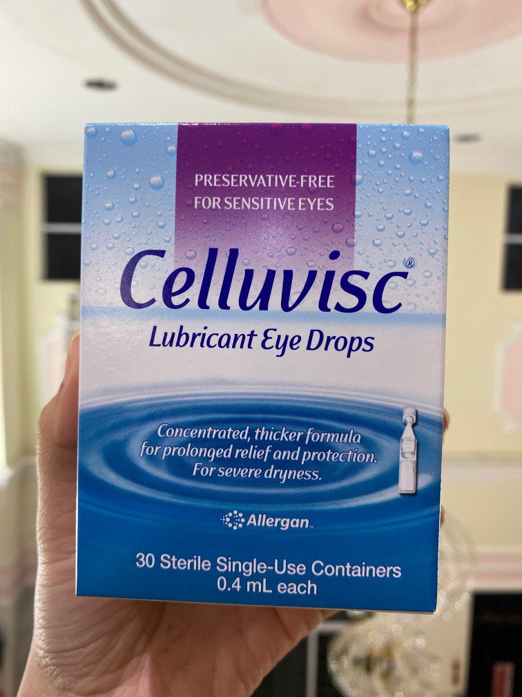 Celluvisc eye drops, Beauty & Personal Care, Vision Care on Carousell