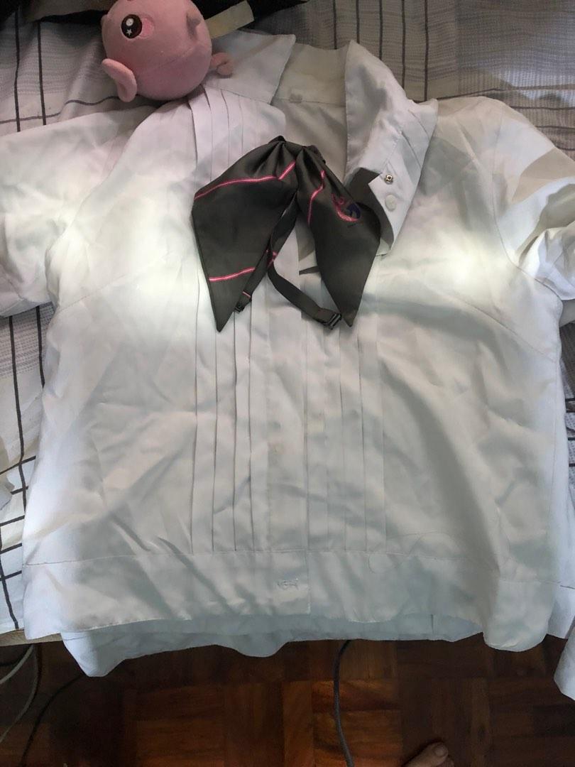 CEU UNIFORM (BLOUSE + RIBBON ONLY), Women's Fashion, Activewear on ...