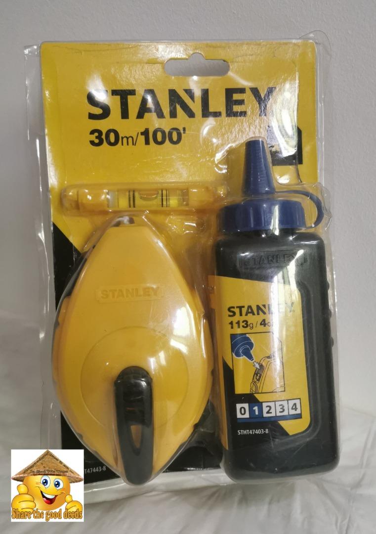Chalk Line Marker by Stanley, Furniture & Home Living, Home Improvement ...