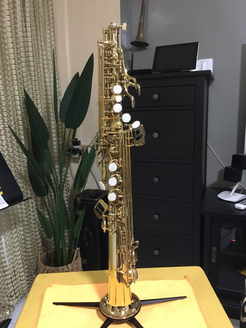 Chateau CSS-21CYL Soprano Saxophone, Hobbies & Toys, Music & Media ...