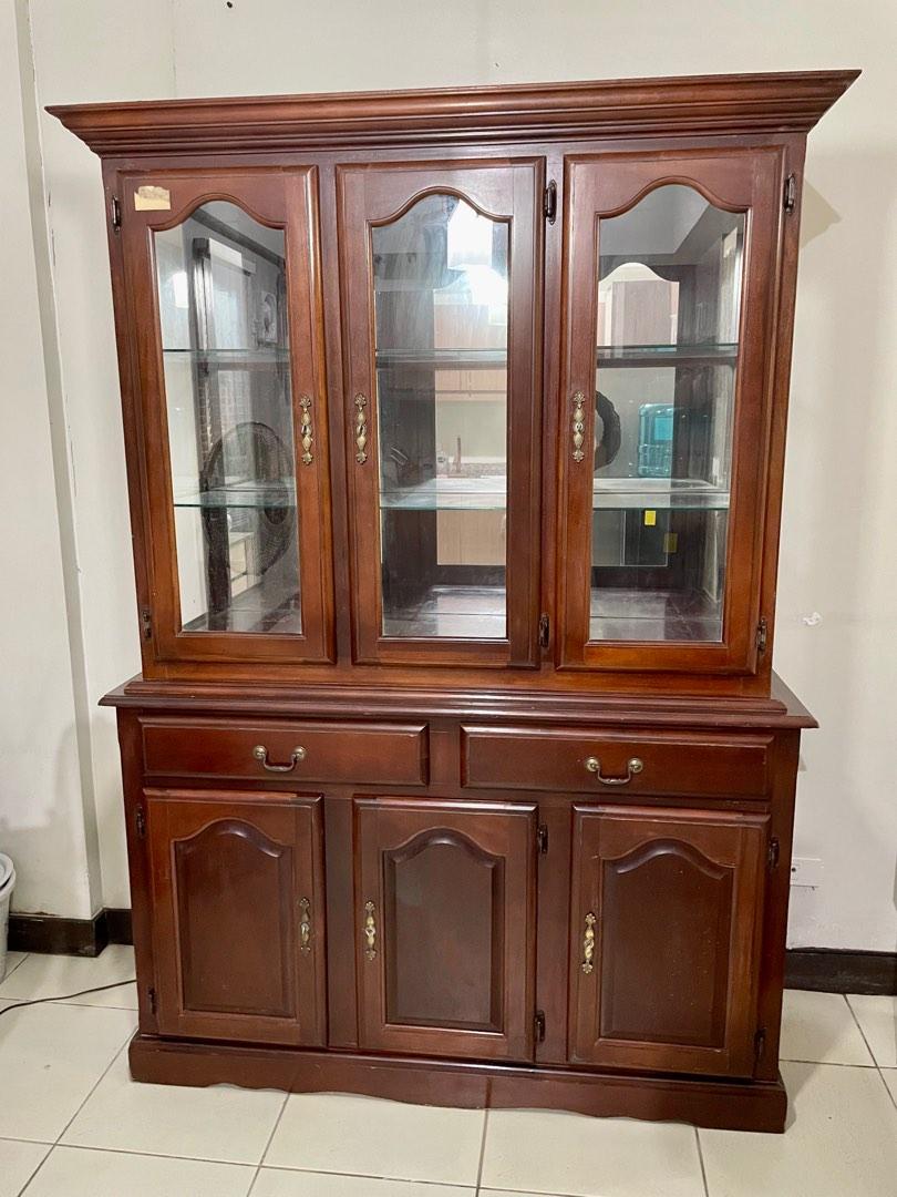 China Glass Display Cabinet, Furniture & Home Living, Furniture ...