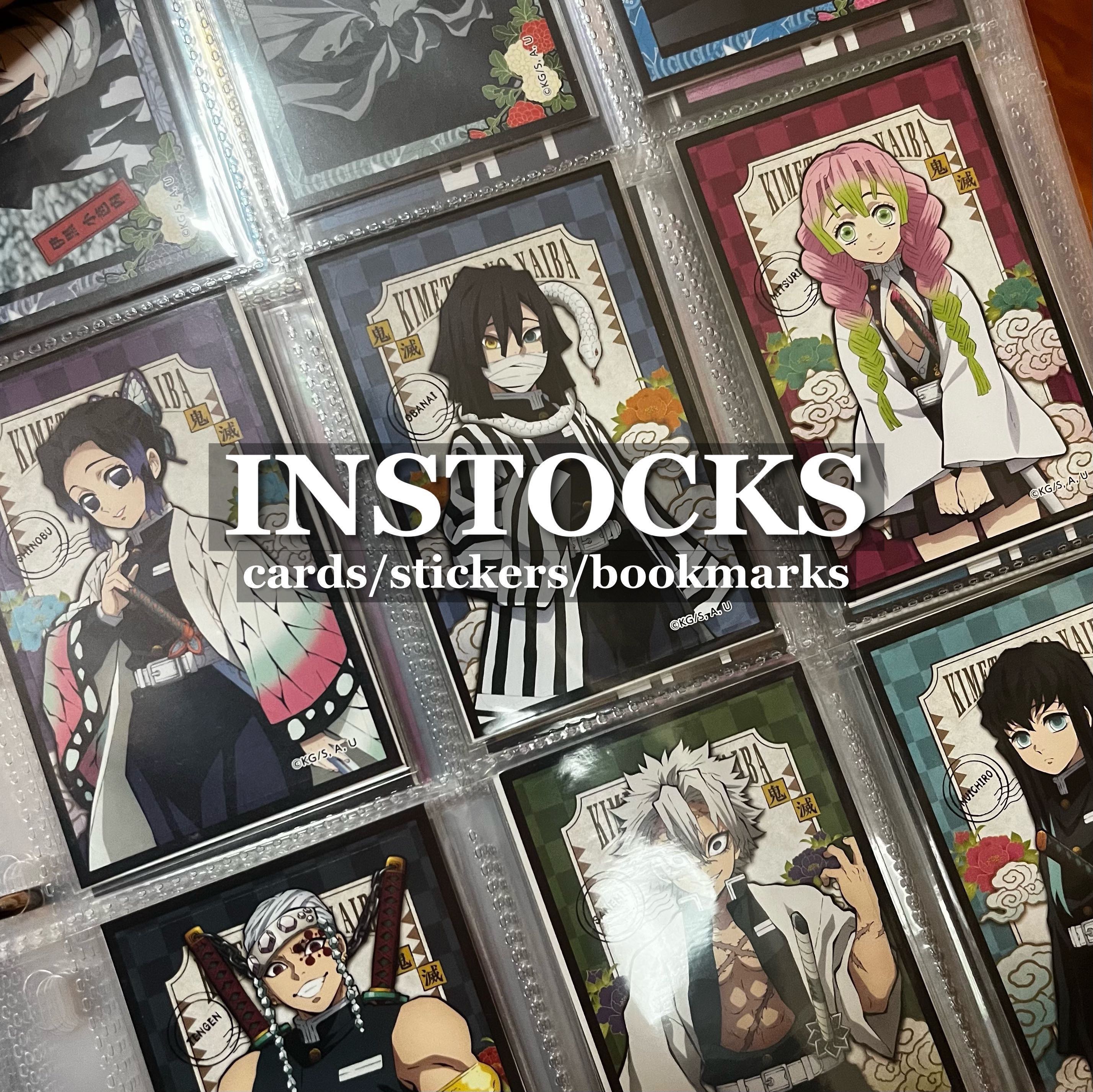 [CLEARANCE] Cards / Stickers / Bookmark / Postcard KNY BNHA DanMachi ...