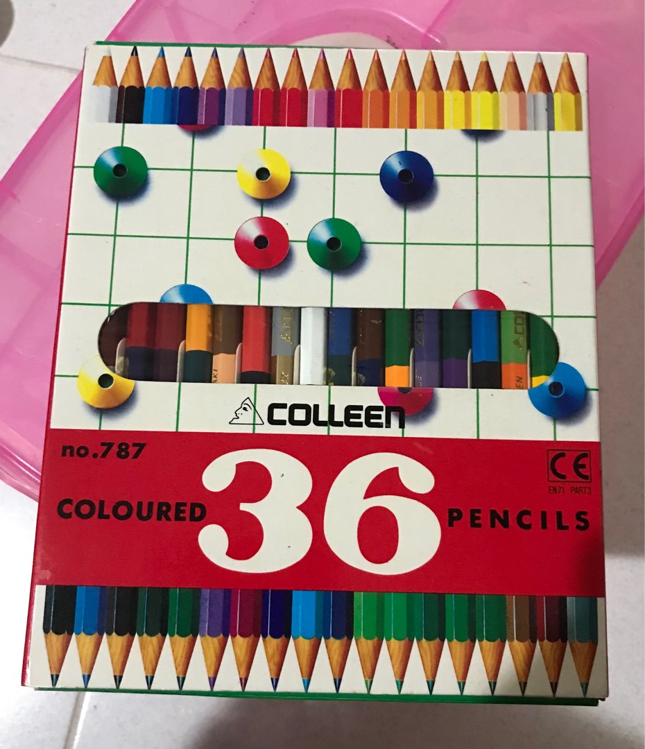 Colleen Colored Pencils, Hobbies & Toys, Stationary & Craft, Stationery ...