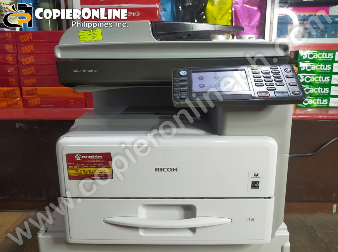 COPIER MACHINE RICOH AFICIO MP301 (Reconditioned), Computers & Tech, Printers, Scanners ...