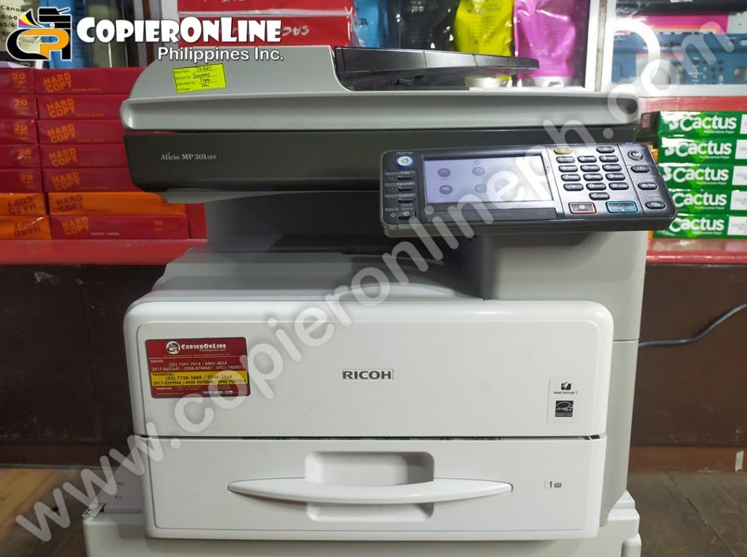 COPIER MACHINE RICOH AFICIO MP301 (Reconditioned), Computers & Tech, Printers, Scanners ...