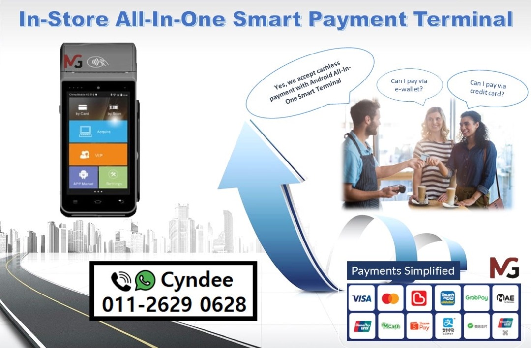 Credit Card, Debit Card & e-Wallets Merchant Payment Device (Wireless ...