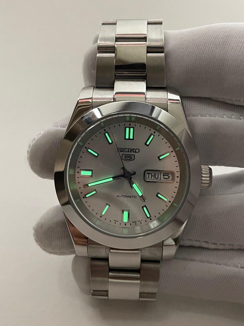 Custom Seiko Mod Silver Surfer 39mm, Men's Fashion, Watches ...