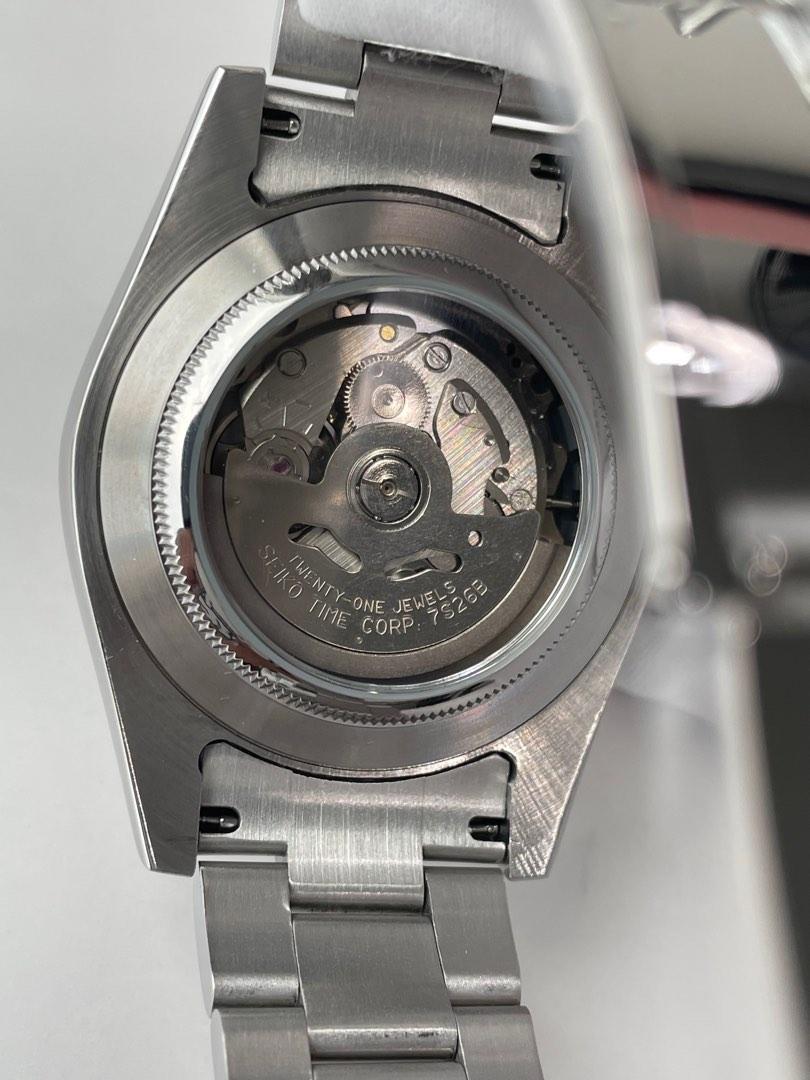 Custom Seiko Mod Silver Surfer 39mm, Men's Fashion, Watches ...