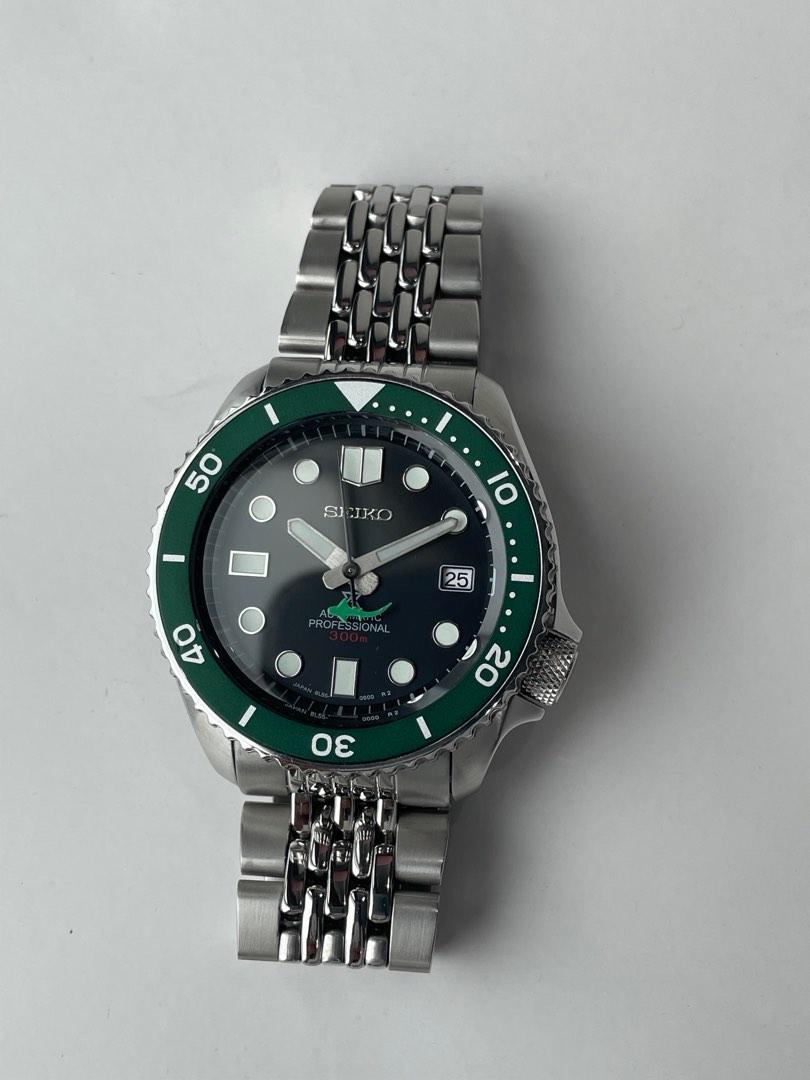 Custom Seiko Mod SKX Starbucks, Men's Fashion, Watches & Accessories ...