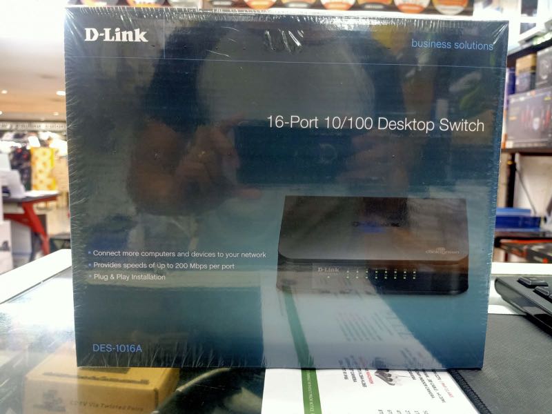 D-Link 16port Desktop Switch, Computers & Tech, Parts & Accessories ...