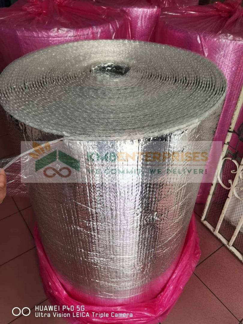 DOUBLE BUBBLE DOUBLE FOIL BUBBLE INSULATION FOR CEILING, Commercial & Industrial, Industrial ...