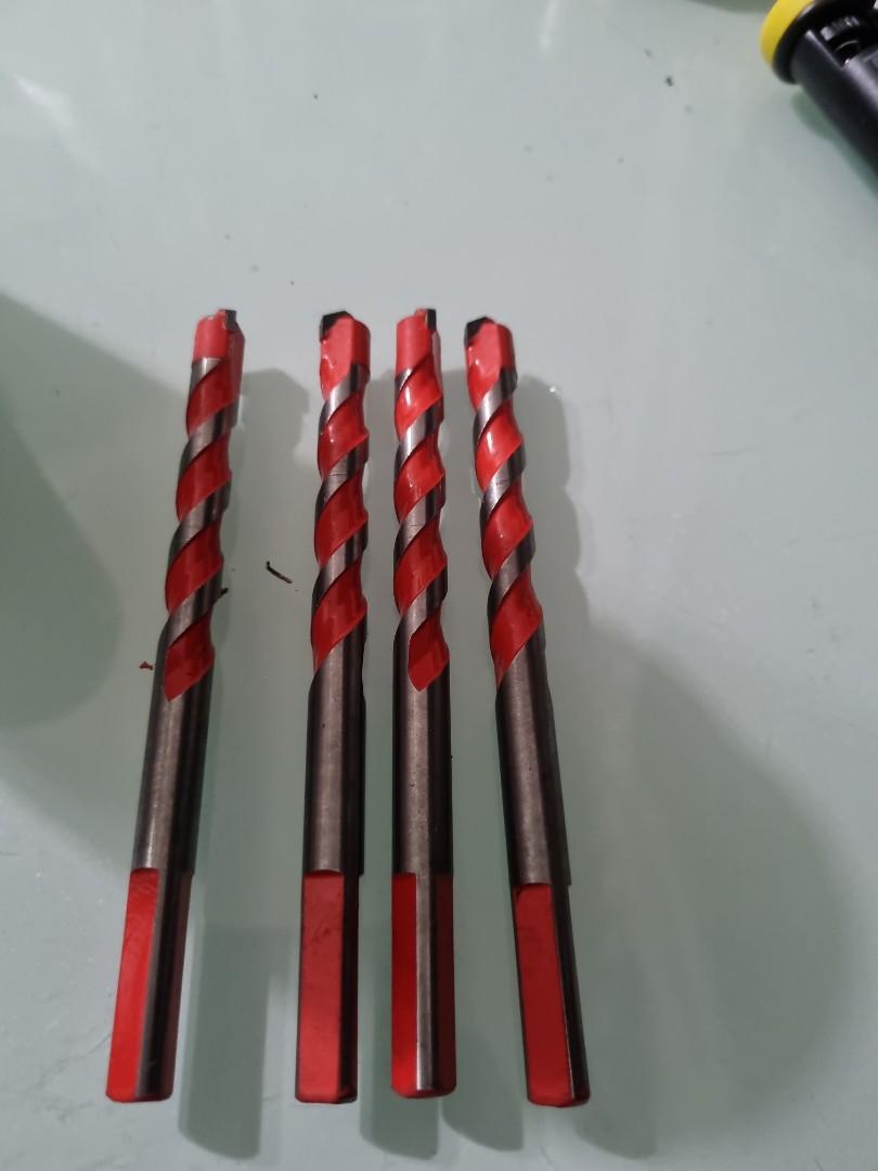Drill Bit Concrete, Furniture & Home Living, Home Improvement ...