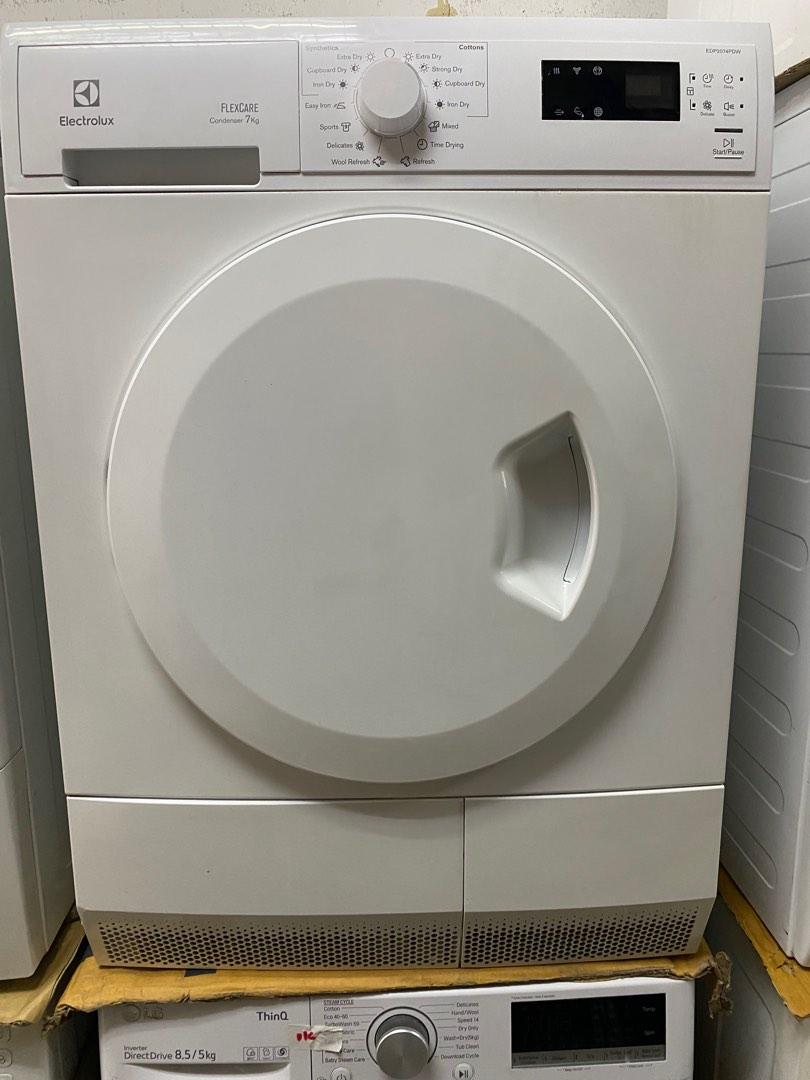 Electrolux 7kg Condenser Dryer, TV & Home Appliances, Washing Machines ...