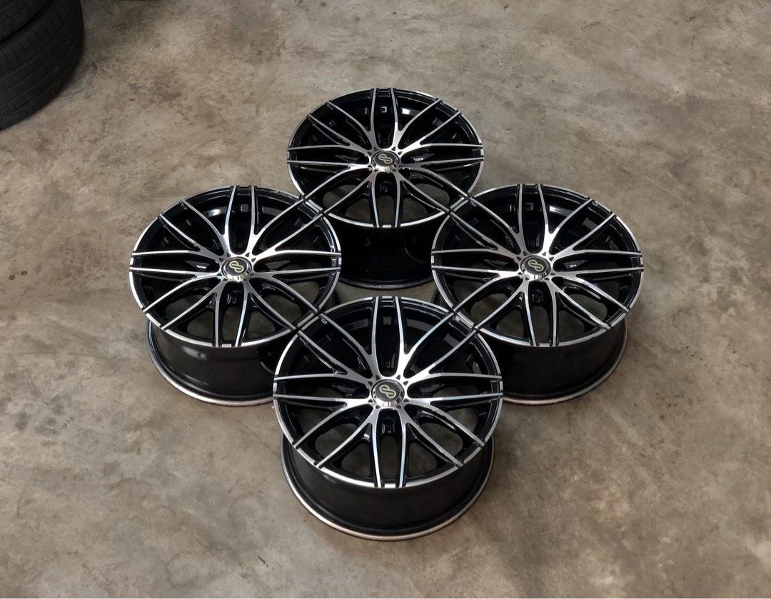 ENKEI DESIGN 15 rim myvi alza vios city jazz wira saga satria almera ...