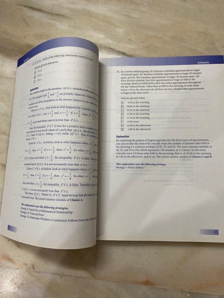 ETS official GRE quantitative reasoning, Hobbies & Toys, Books ...