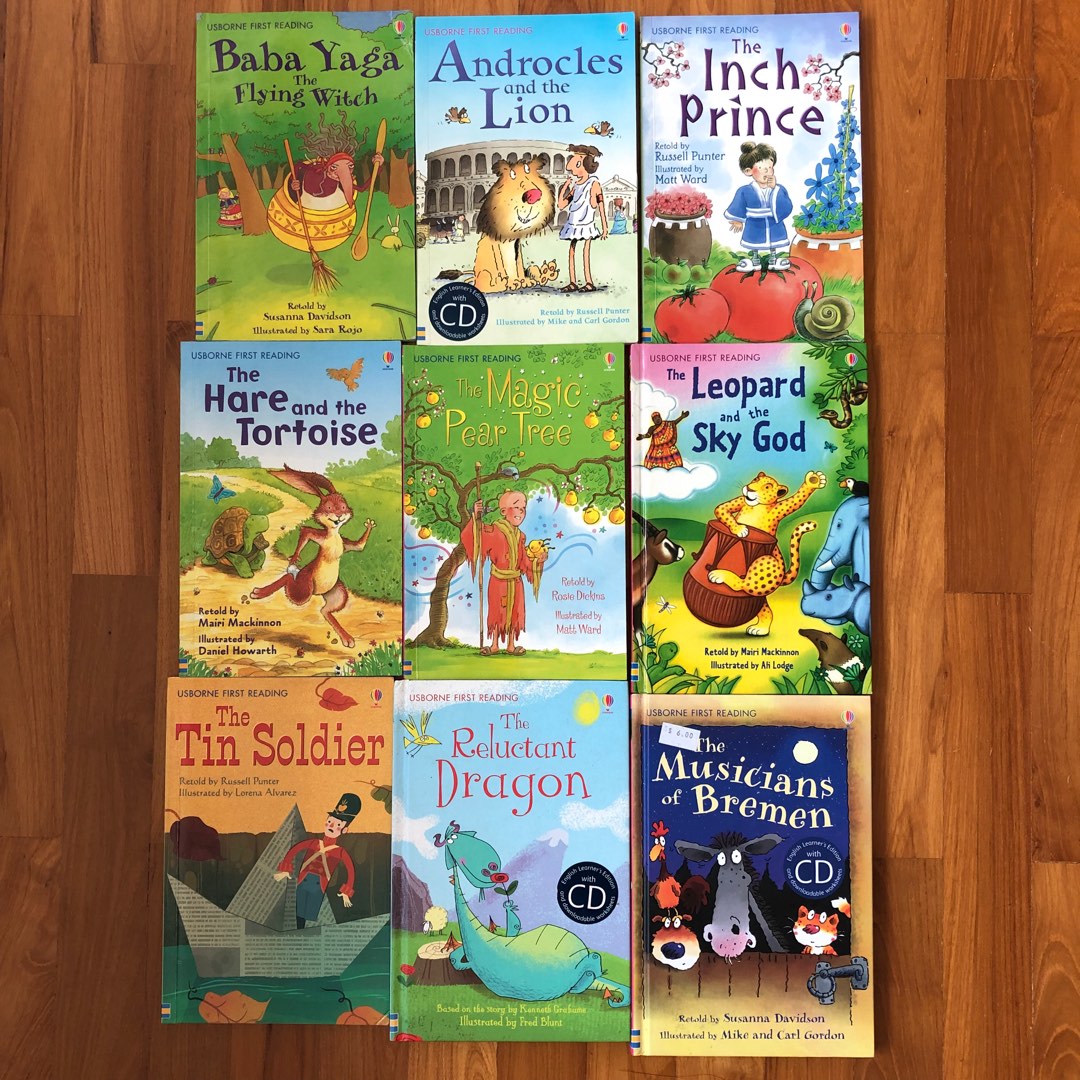 Excellent condition Usborne First Reading Level 4 picture books English ...