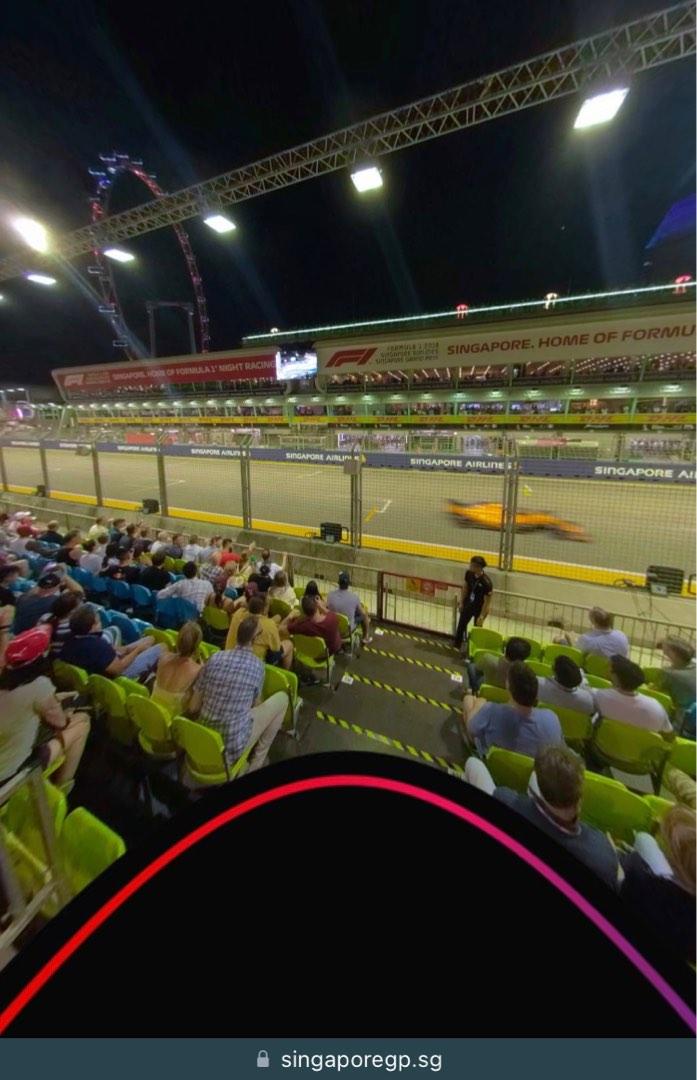 F1 Sunday PIT GRANDSTAND $888, Tickets & Vouchers, Event Tickets on ...