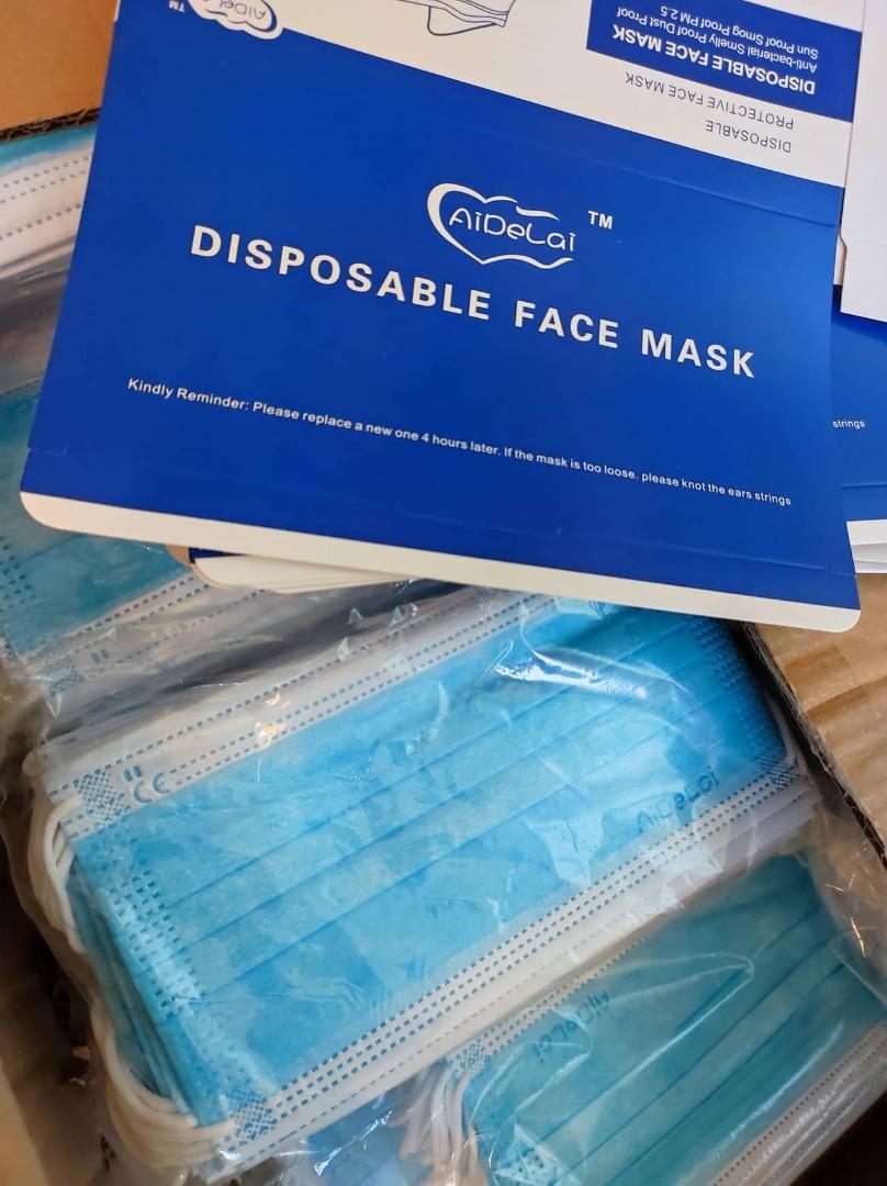Facemask, Faceshield, Lysol, Alcohol, Health & Nutrition, Face Masks ...