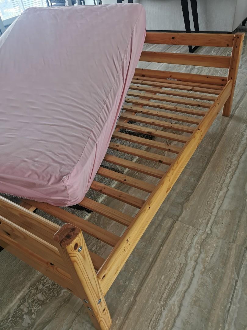 Flexa super single beds with mattress, Furniture & Home Living ...