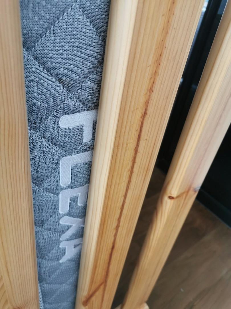 Flexa super single beds with mattress, Furniture & Home Living ...