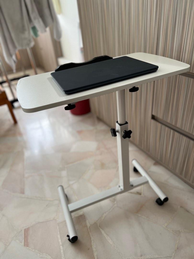 Foldable bedside table (with wheels), Furniture & Home Living ...