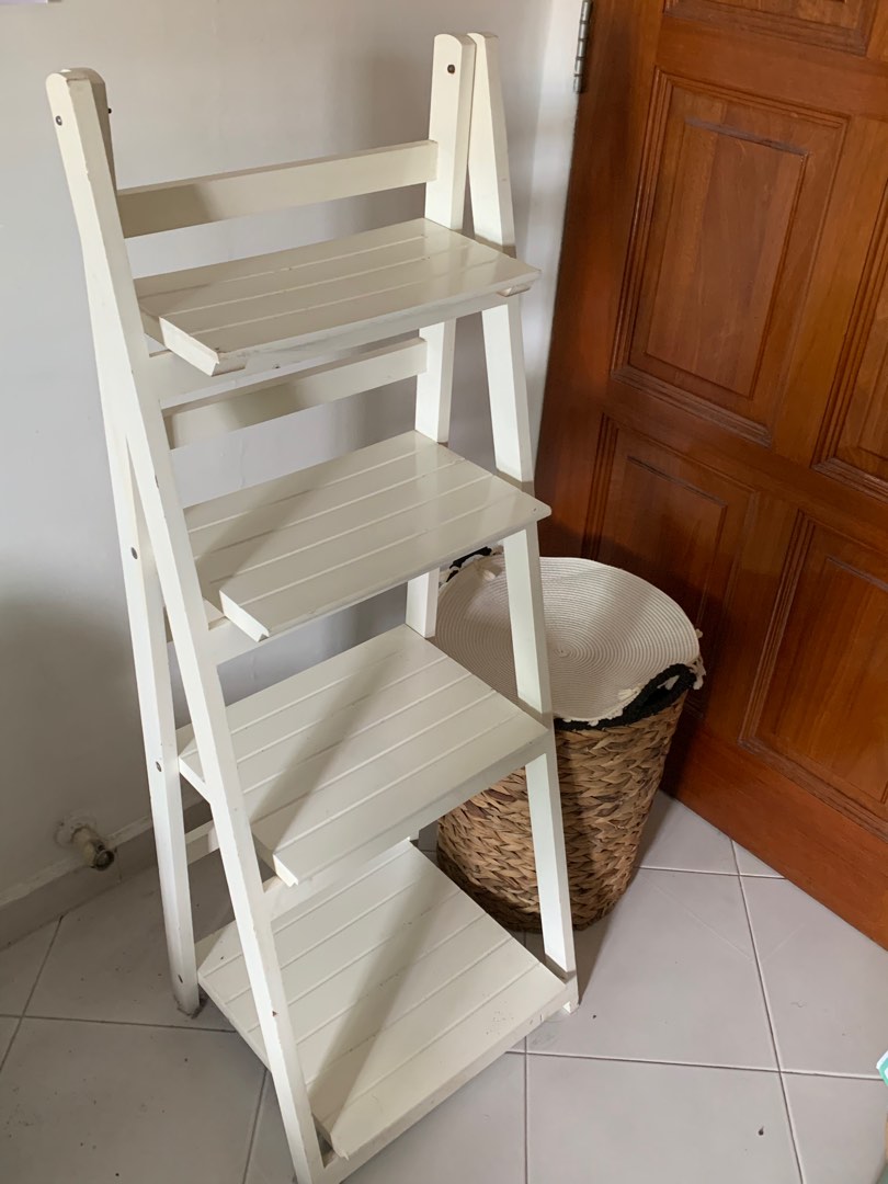 Foldable Display ladder rack, Furniture & Home Living, Furniture ...