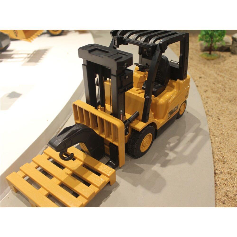 Forklift RC 2.4G wireless remote control engineering vehicle electric ...