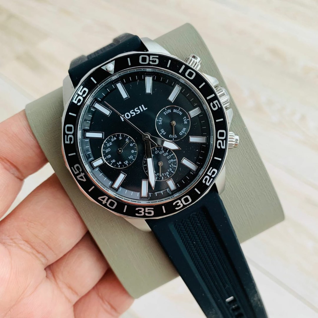 Fossil Bq2494 watches, Barang Mewah, Jam Tangan di Carousell