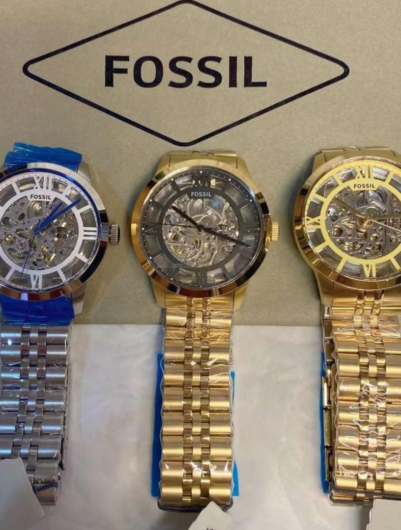 Fossil Skeleton Automatic, Men's Fashion, Watches & Accessories ...