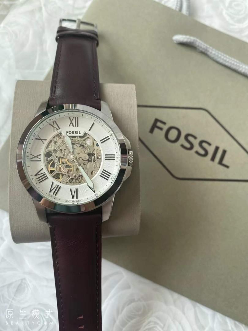 Fossil Skeleton Automatic, Men's Fashion, Watches & Accessories ...