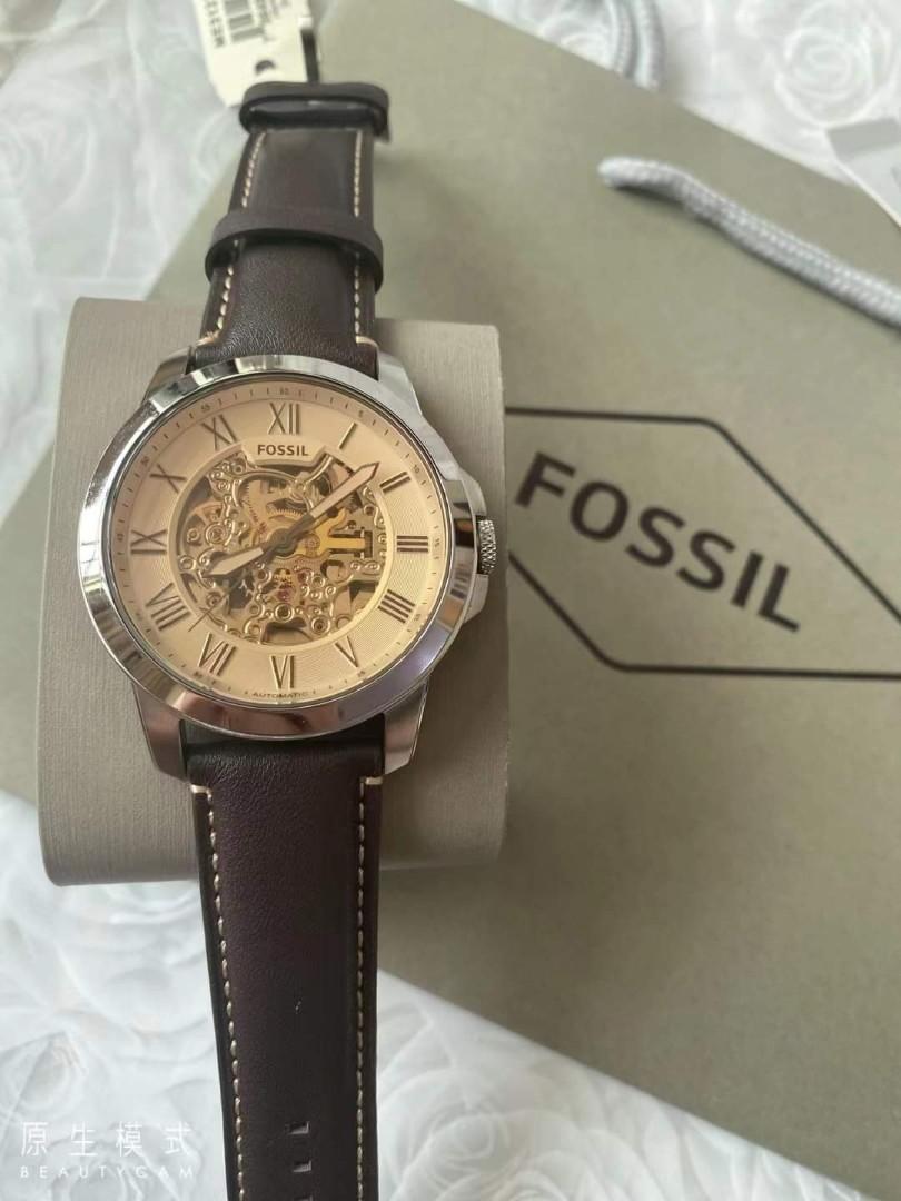 Fossil Skeleton Automatic, Men's Fashion, Watches & Accessories ...