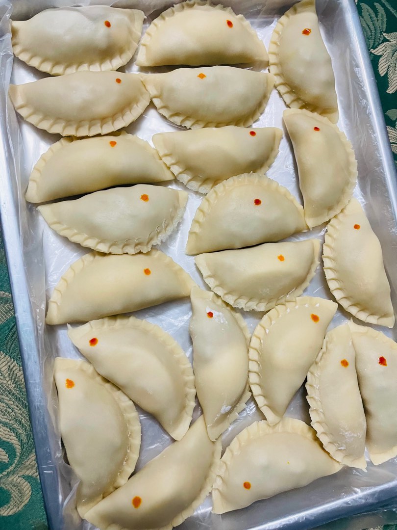 Freshly made frozen curry puffs/epok-epok, Food & Drinks, Homemade ...