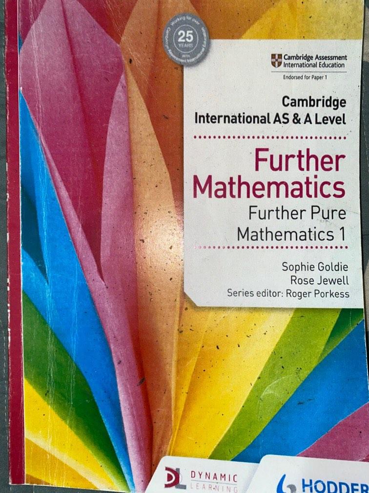 Further Maths textbook ALEVELS FP1, Hobbies & Toys, Books & Magazines ...