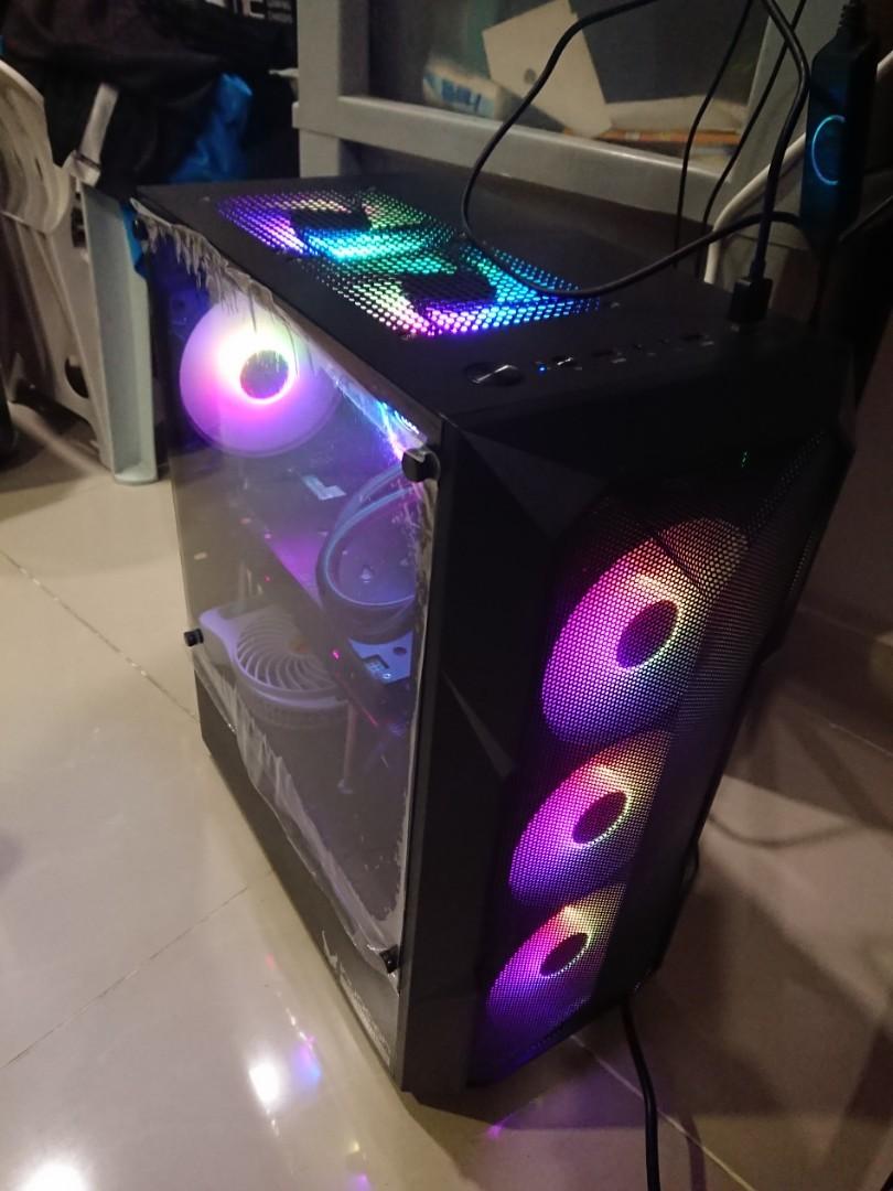 gaming desktop (2x full set ) CPU pc set gaming monitor, Computers ...