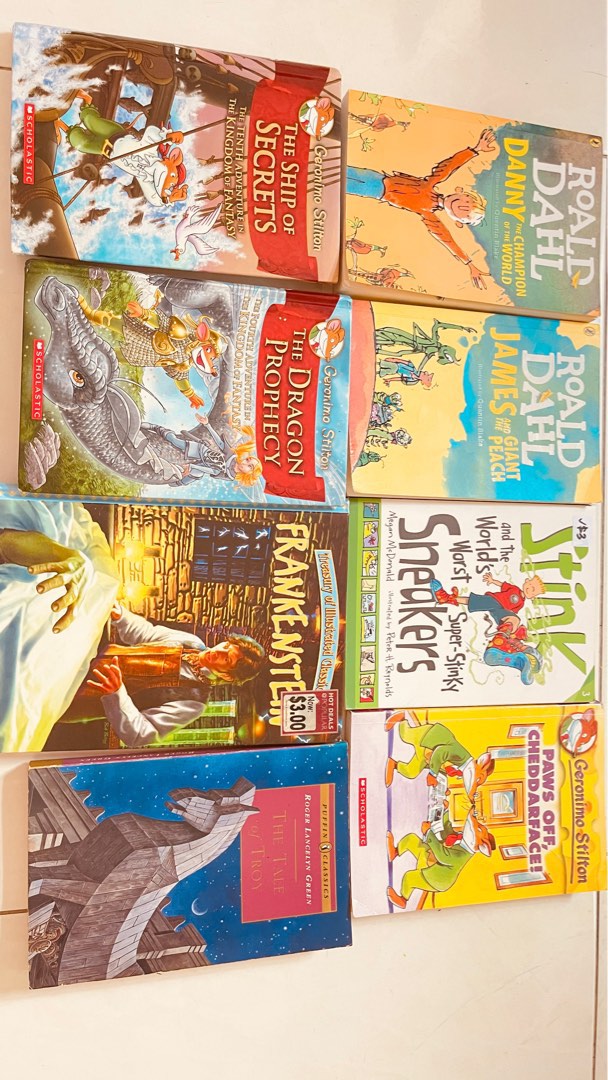 Geronimo Roald Dahl Bundle deal, Hobbies & Toys, Books & Magazines ...