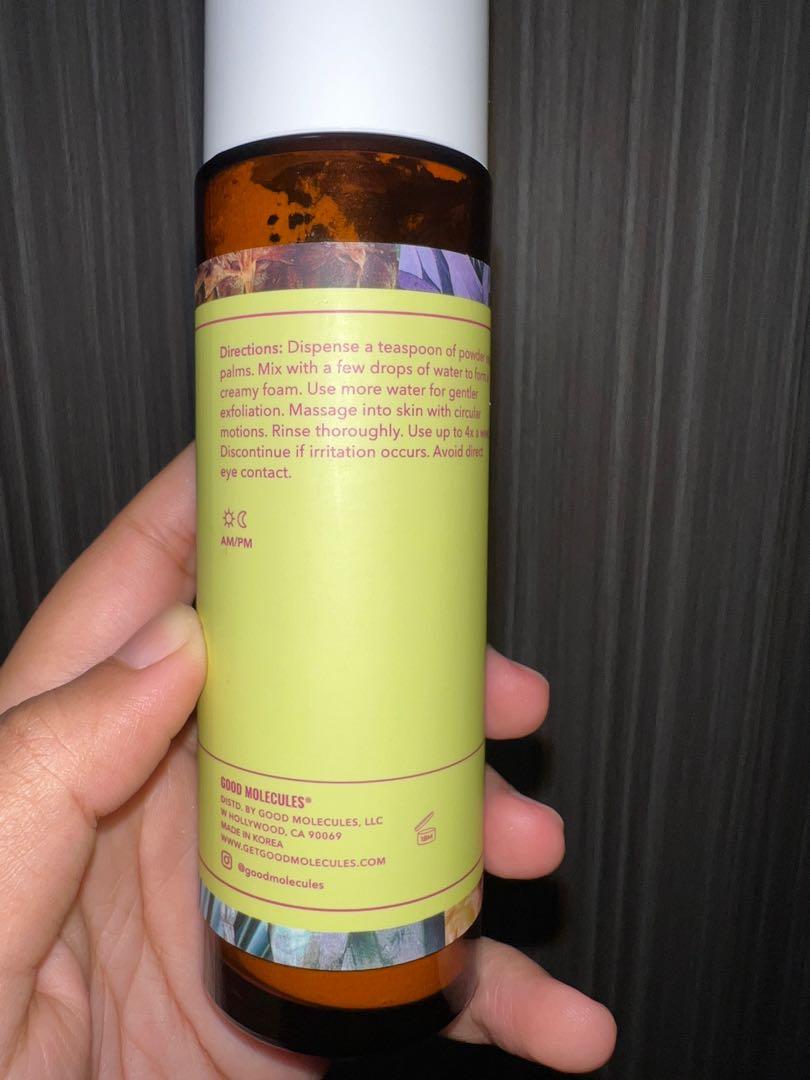 Good Molecules Pineapple Exfoliating Powder #MRTYishun #MRTAdmiralty # ...