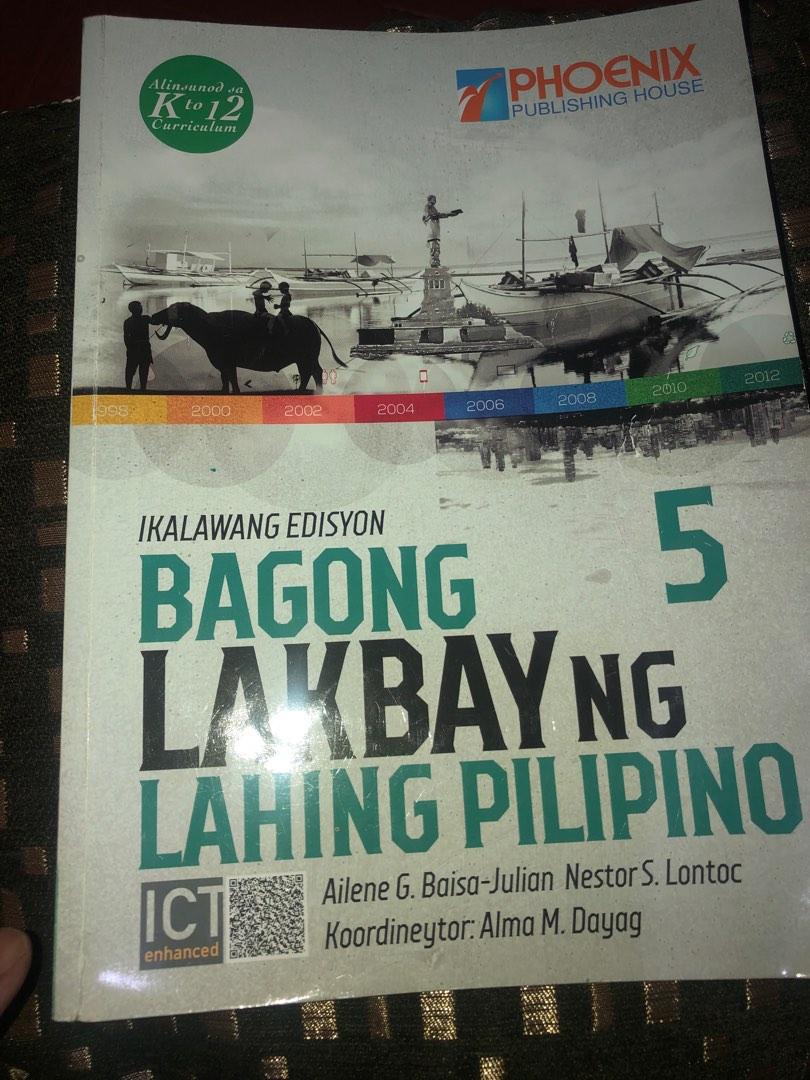 Grade 5 books-Bagong lakbay ng lahing pilipino, Hobbies & Toys, Books ...