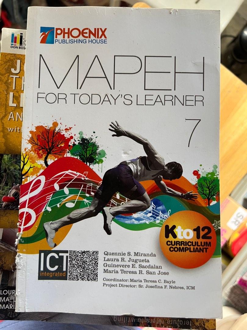 Grade 7 Phoenix Mapeh Book, Hobbies & Toys, Books & Magazines, Textbooks on Carousell