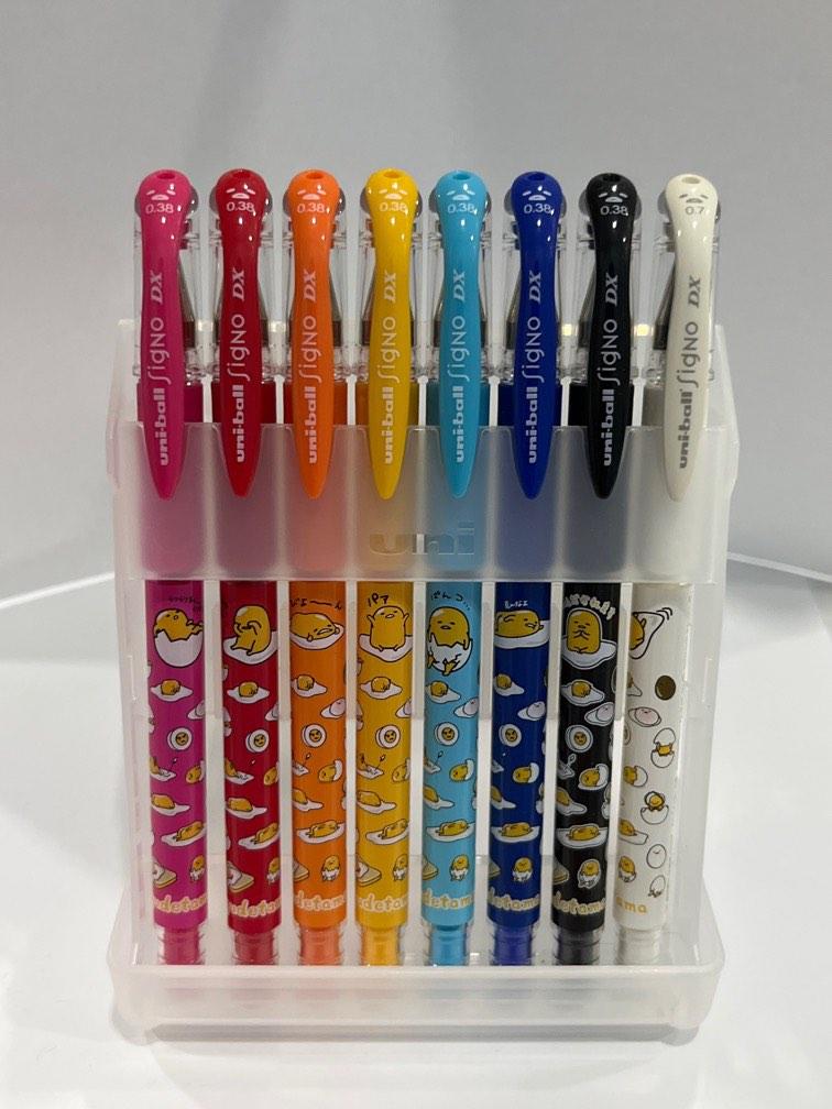 Gudetama Uni-Ball Signo Pens Set, Hobbies & Toys, Stationery & Craft ...