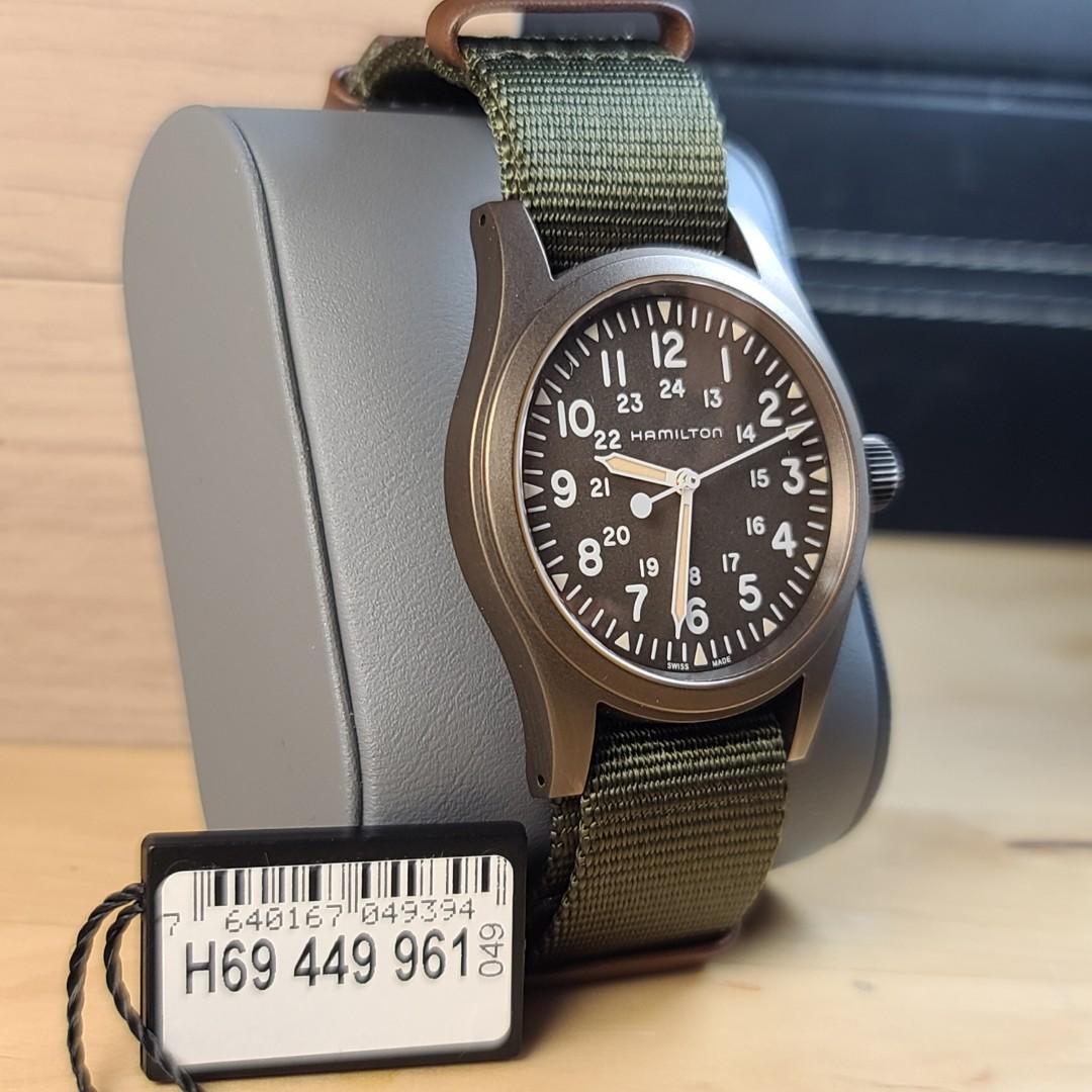 Hamilton Khaki Field Mechanical 38mm H69449961 / H694490 漢米爾頓 卡其 手上鍊 機械 ...