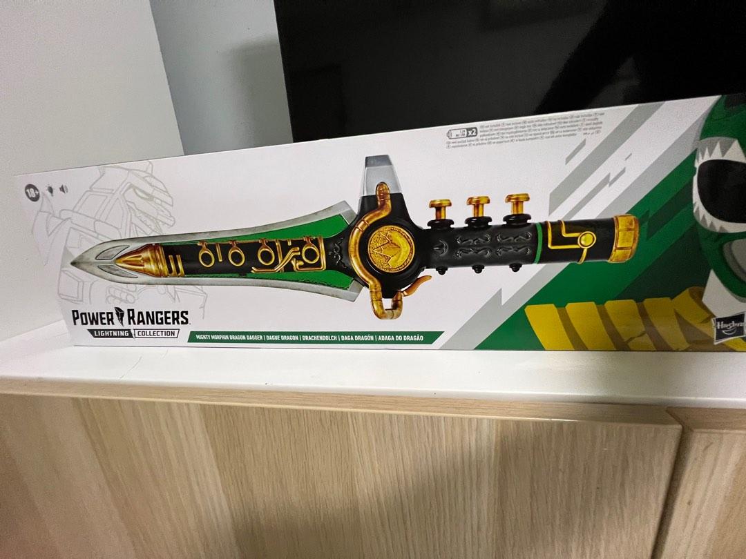 Hasbro Power Rangers Lightning Collection Green Ranger Dragon Dagger ...