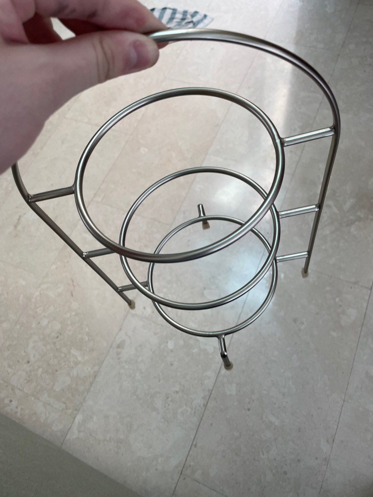 High tea plate holder, Furniture & Home Living, Kitchenware & Tableware ...