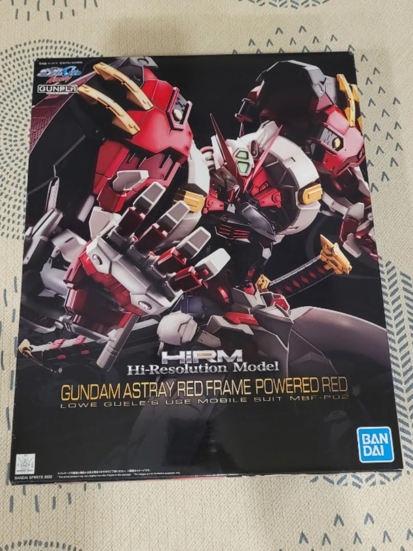 High-Resolution Model Gundam Astray Red Frame Powered Red, Hobbies ...