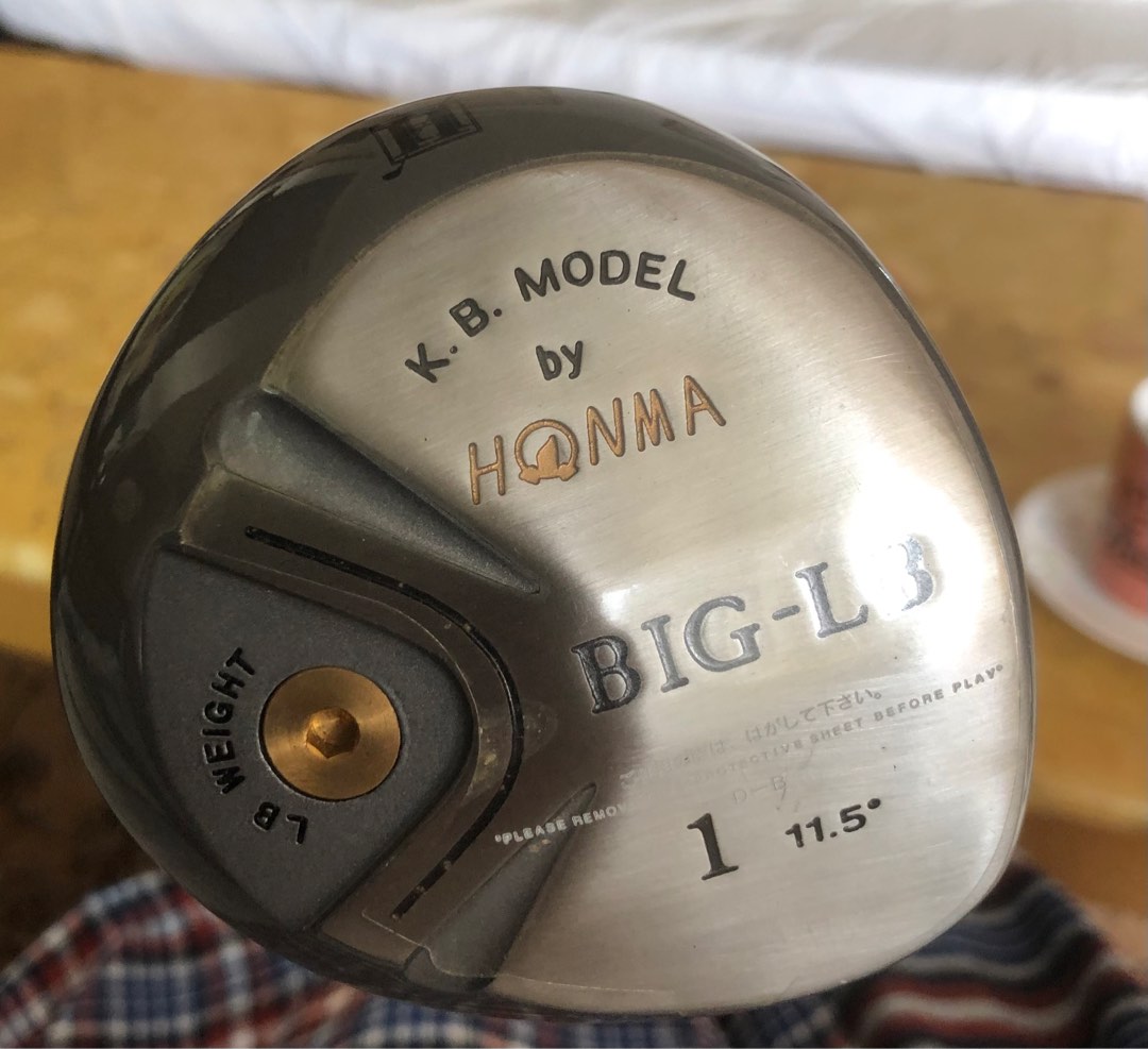Honma Big-LB golf driver KB Model Driver. 11.5 Degree,, Sports Equipment, Sports & Games, Golf ...
