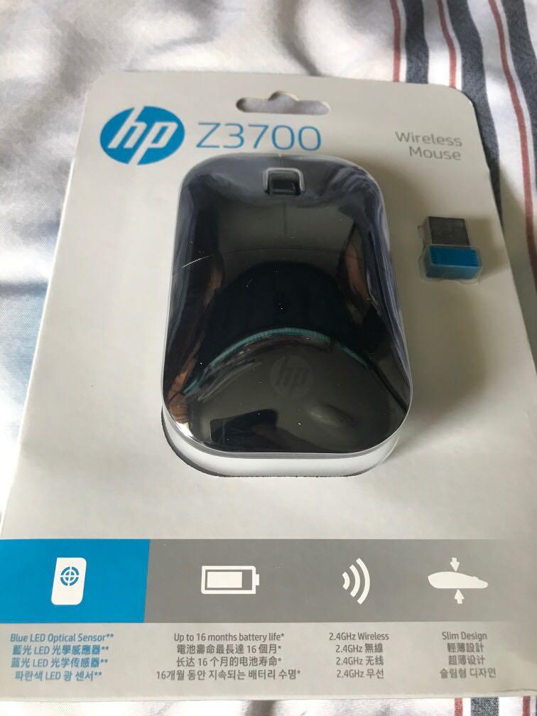 HP Z3700 Black Wireless Mouse, Computers & Tech, Parts & Accessories ...