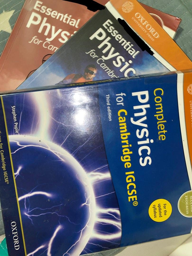 (3 books) IGCSE Physics Textbook + Coursebook + Workbook , Hobbies ...