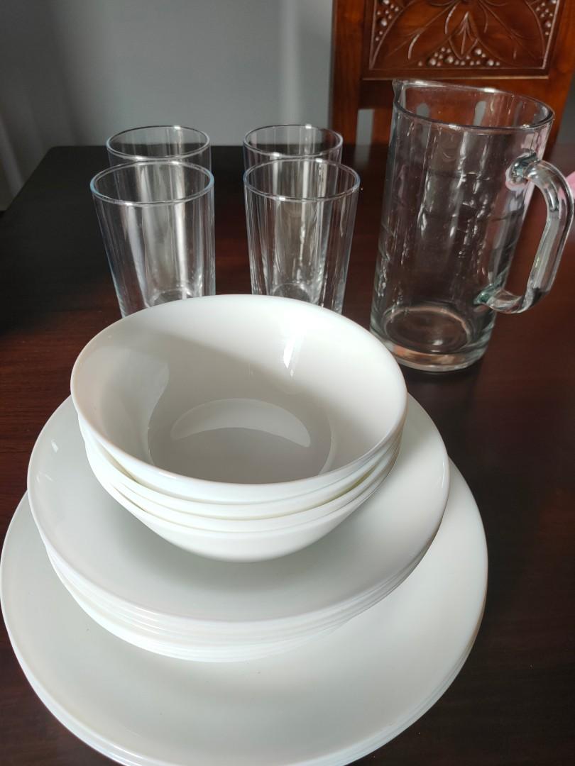 IKEA 4pcs Dinner Set, Furniture & Home Living, Kitchenware & Tableware ...