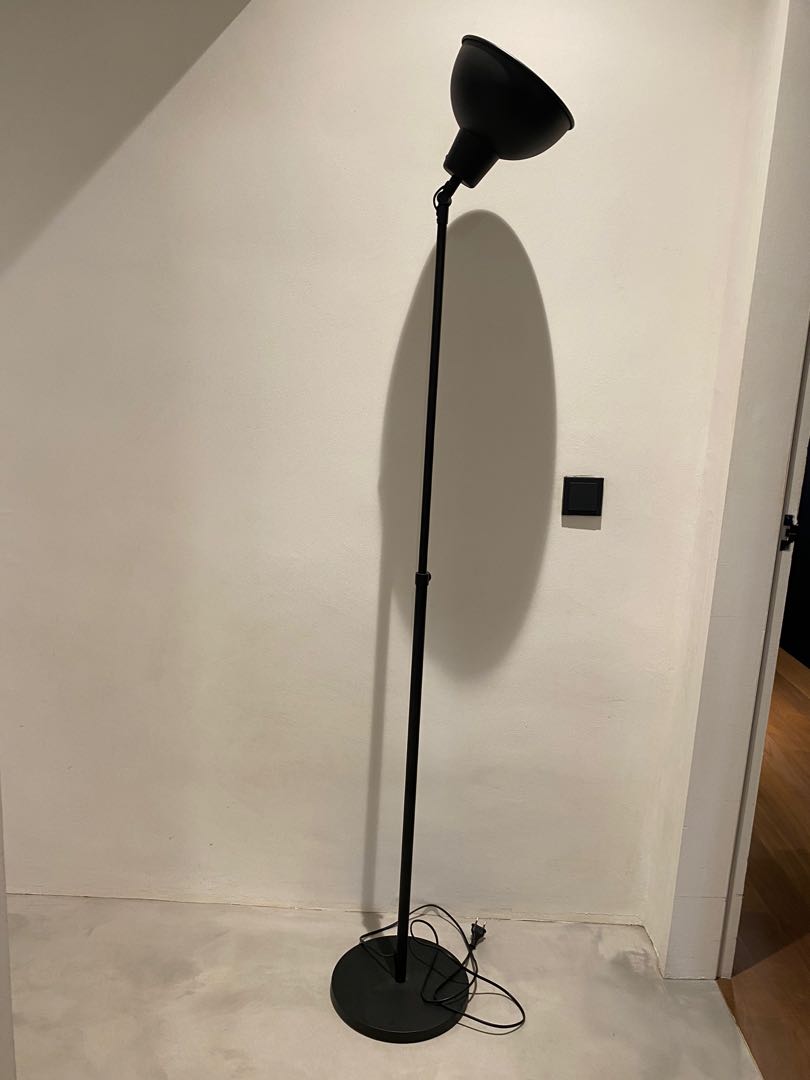 Ikea Skurup Standing Lamp, Furniture & Home Living, Lighting & Fans ...