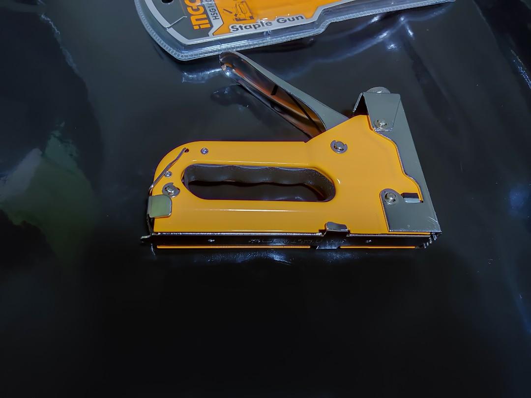 Ingco 3 in 1 Heavy Duty Staple Gun Tacker ( HSG1405), Commercial ...