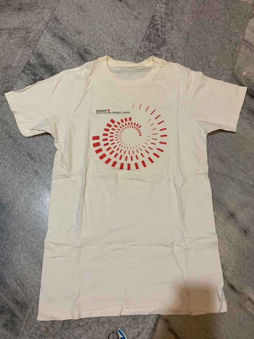 Interpol band shirt, Men's Fashion, Tops & Sets, Tshirts & Polo Shirts ...